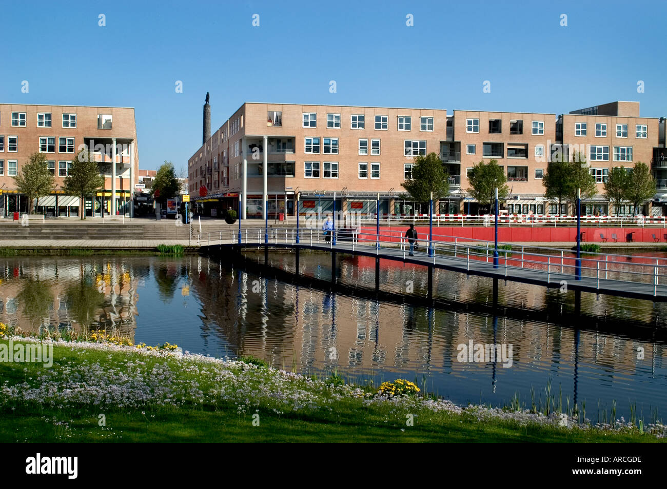 Lelystad Flevoland The city built on reclaimed land 1967 Netherlands ...