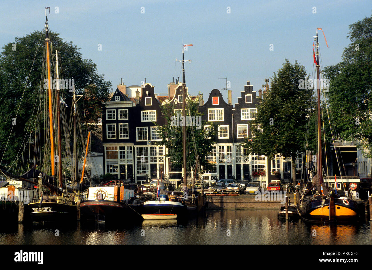 Hollandse Tuin Bickerseiland Westerdok dock Amsterdam Netherlands ( old ...
