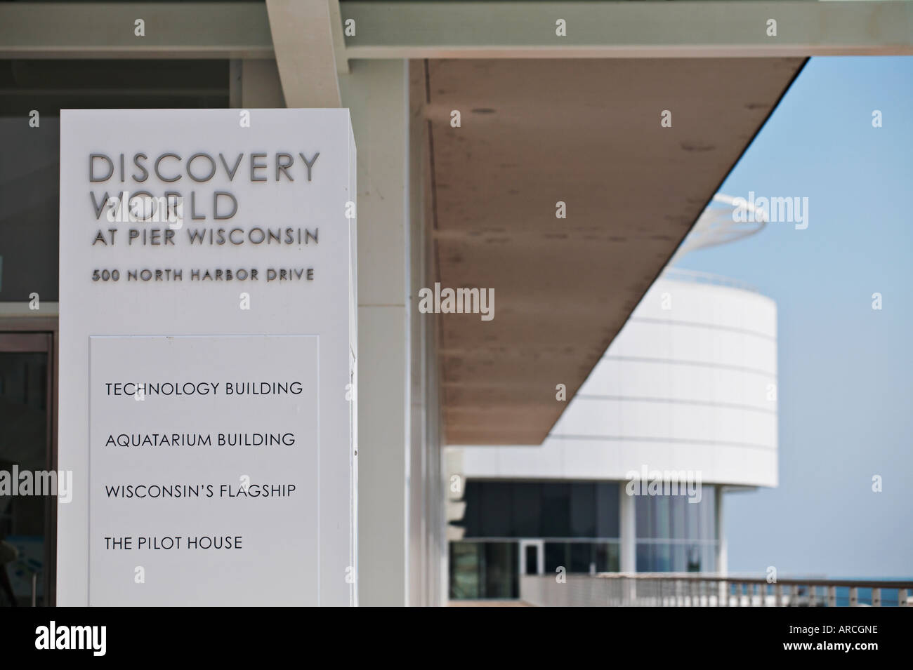 WISCONSIN Milwaukee Discovery World museum at Pier Wisconsin along ...