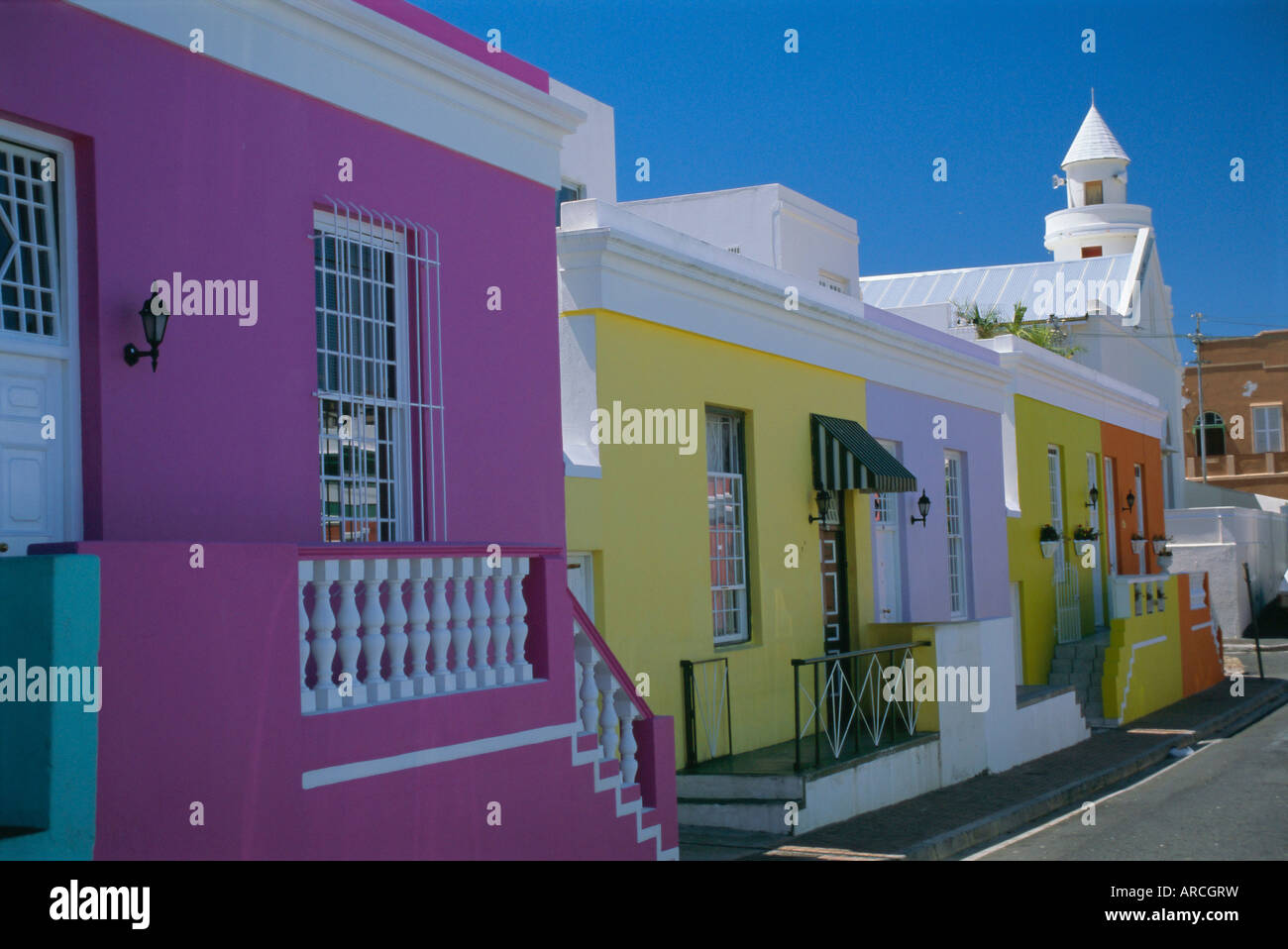 Cape Malay Quarters, Bo-Kaap, Cape Town, Cape Province, South Africa ...