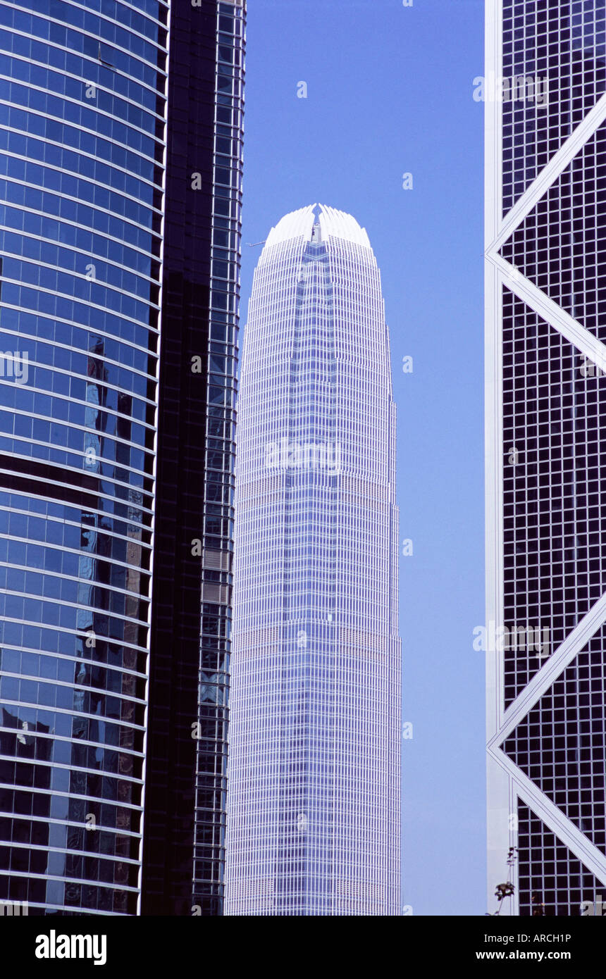 Two IFC Building in centre, Central, Hong Kong Island, Hong Kong, China ...