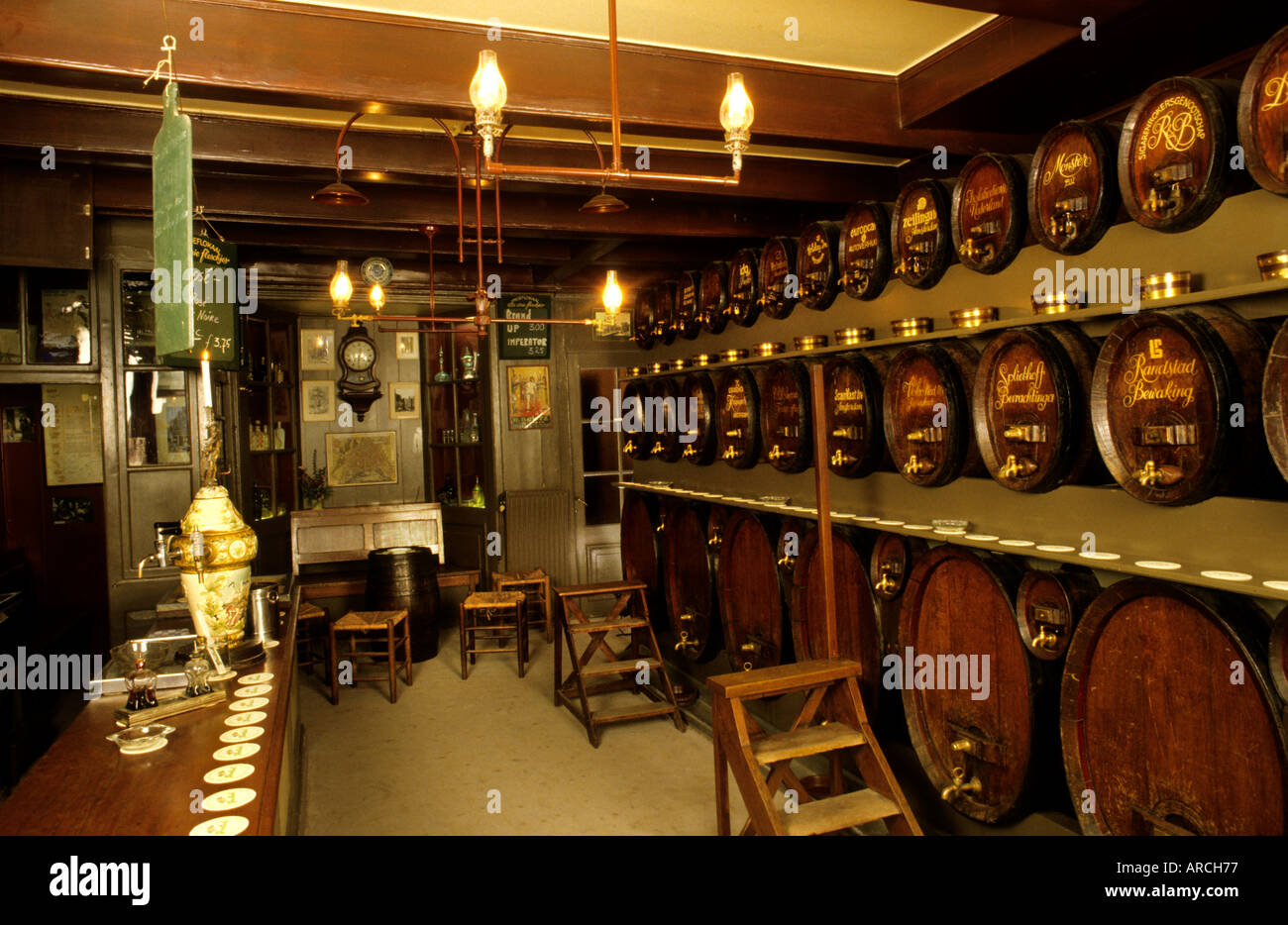 Amsterdam Cafe Restaurant bar pub Netherlands Stock Photo - Alamy