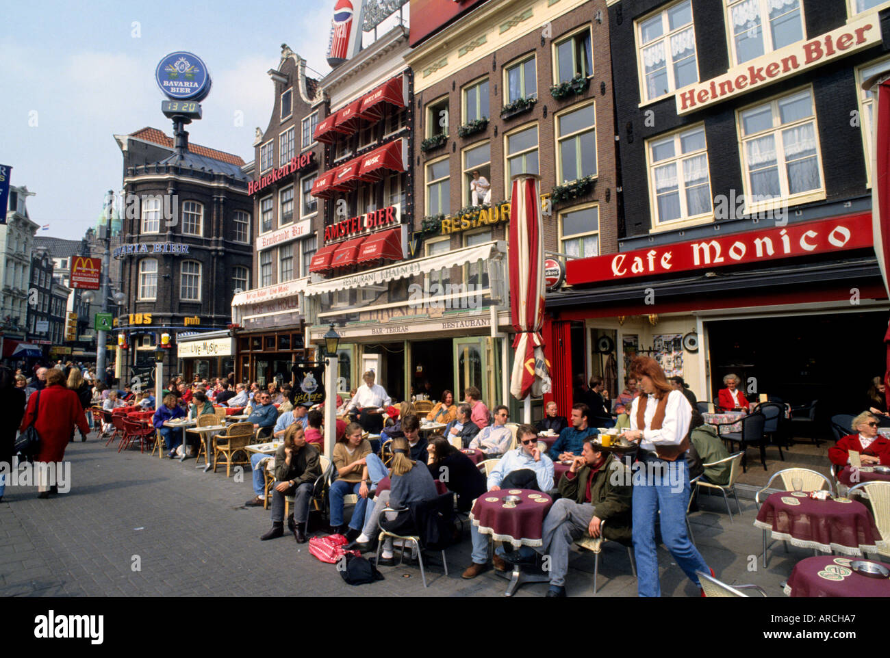 Rembrandtplein , Rembrandt Square, Amsterdam The Netherlands ...