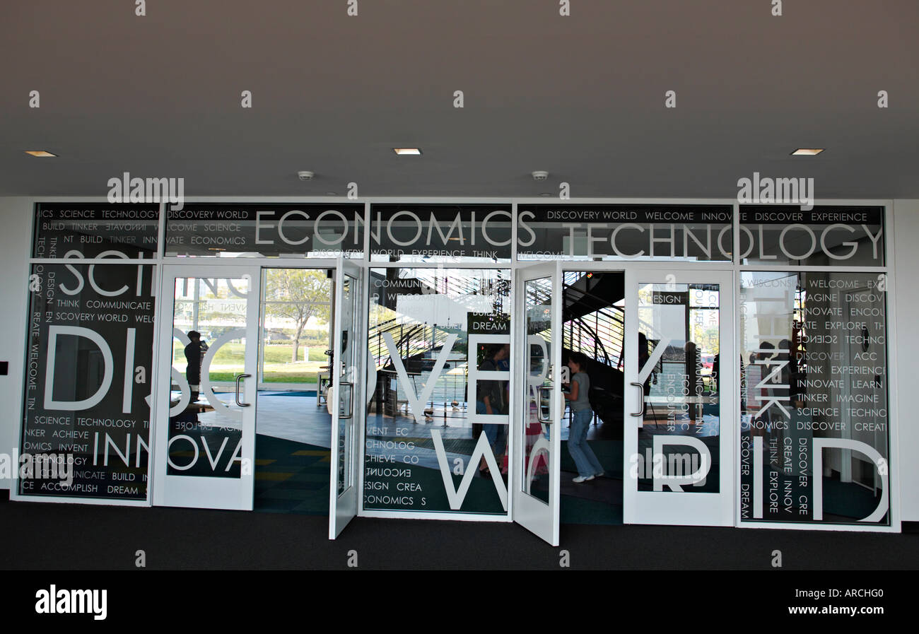 WISCONSIN Milwaukee Entrance to technology section of Discovery World ...