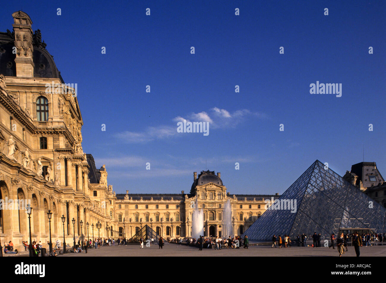 Louvre Museum Paris France French History Art Stock Photo - Alamy