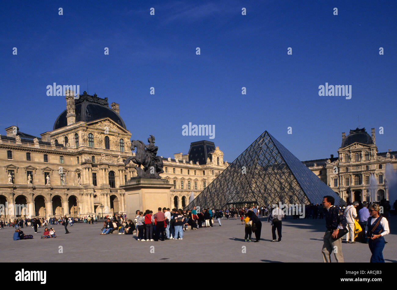 Louvre Museum Paris France French History Art Stock Photo - Alamy