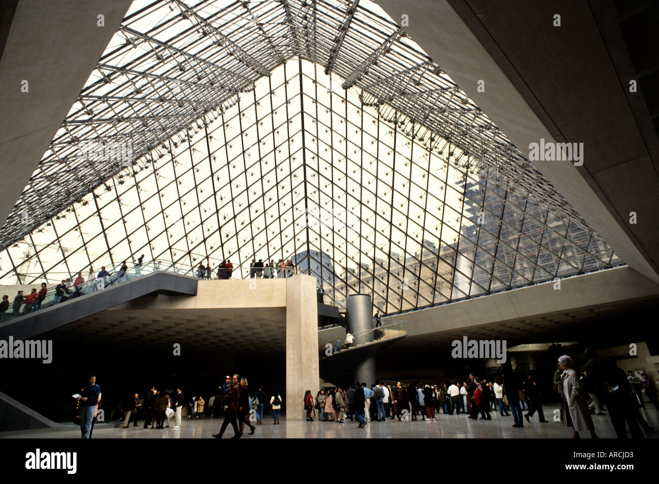Louvre Paris France French Museum Stock Photo - Alamy