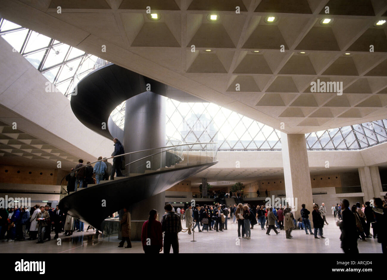 Louvre Paris France French Museum Stock Photo - Alamy