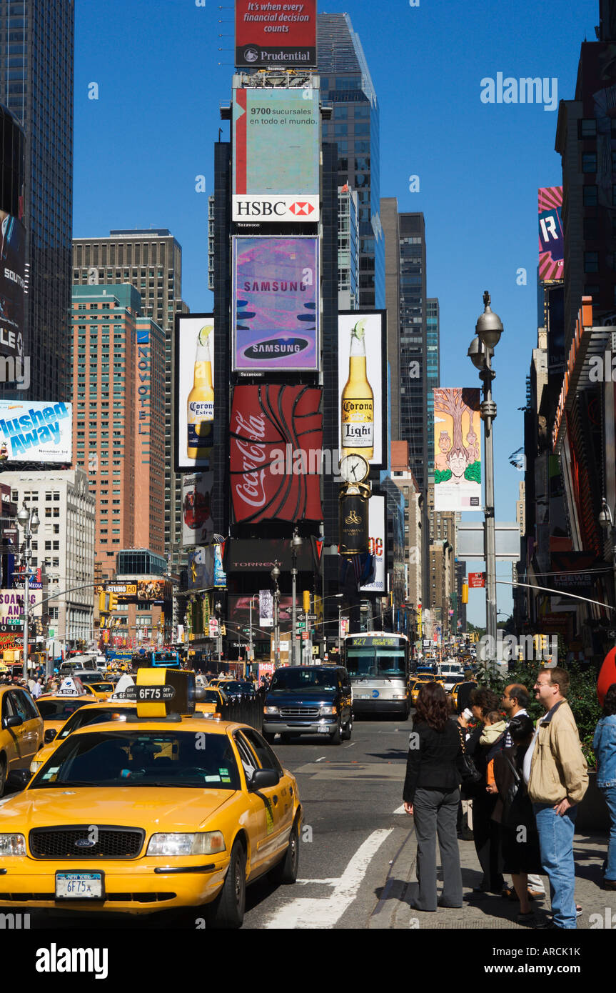 Times Square, Manhattan, New York City, New York, United States of ...