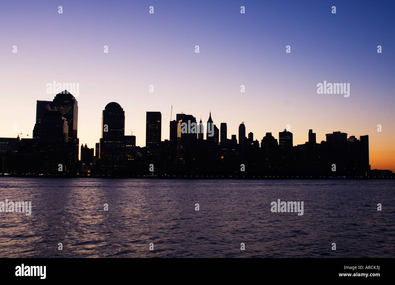 New york city dawn hi-res stock photography and images - Alamy