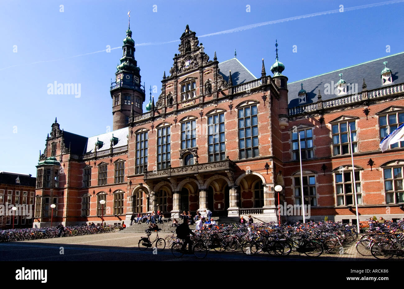 Groningen university students Student Netherlands Stock Photo - Alamy