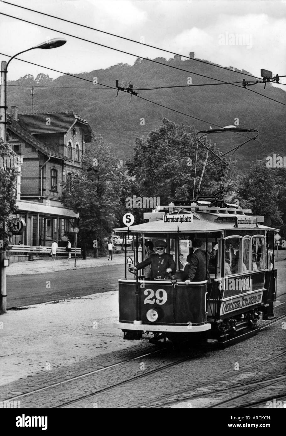 transport/transportation, public transportation, tram, Görlitz tram ...