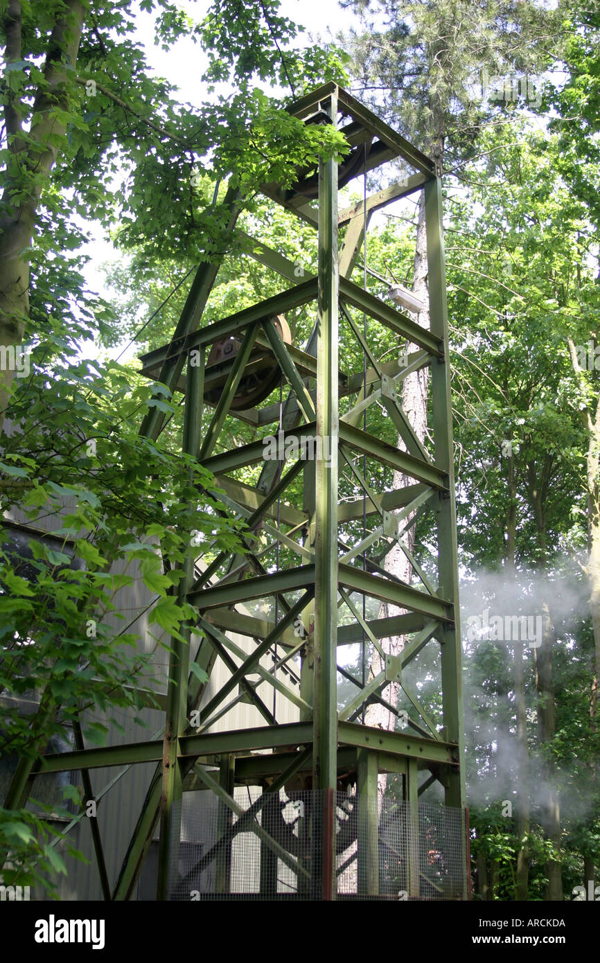 The Linby Winder Papplewick Pumping Station Nottinghamshire Stock Photo ...