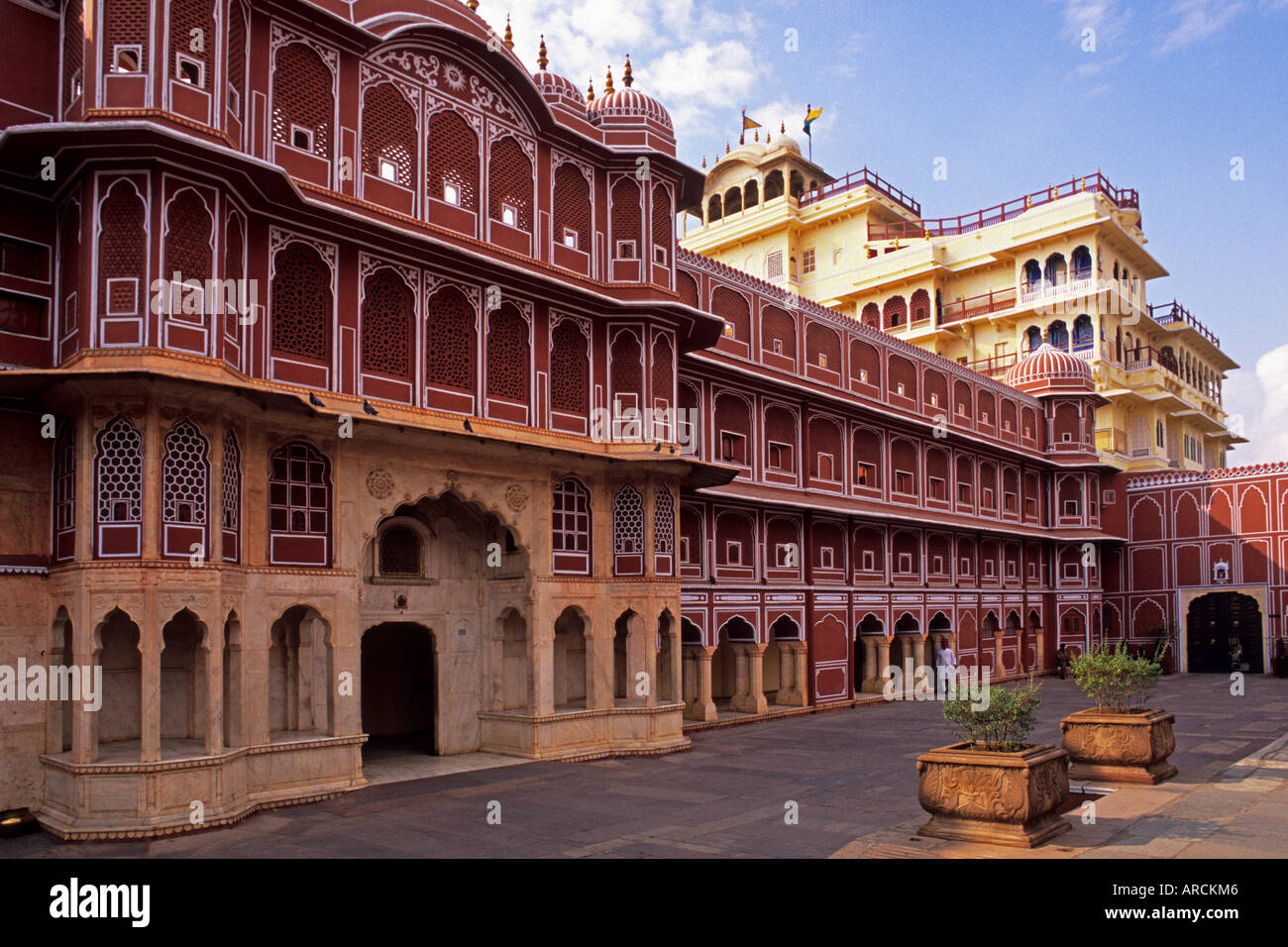 City Palace and Chandra Mahal, Jaipur, Rajasthan, India Stock Photo - Alamy