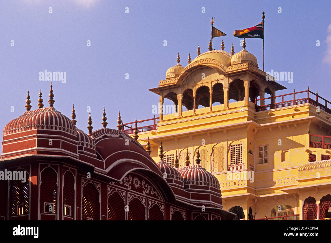 Chandra Mahal, City Palace, Jaipur, Rajasthan, India Stock Photo - Alamy