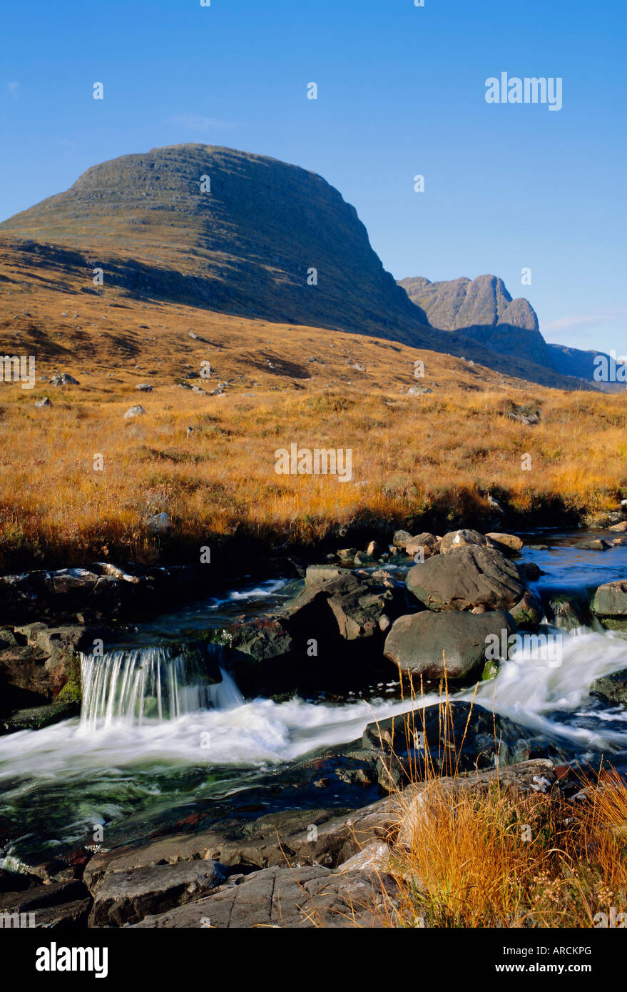 Waterfall near Applecross, Highlands, Scotland Stock Photo - Alamy