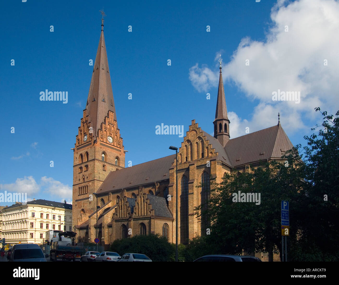 Swedish brick gothic architecture hi-res stock photography and images ...