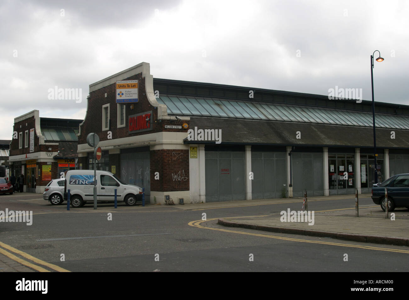 Nelson Street Sneinton Nottingham The old fish market Stock Photo - Alamy