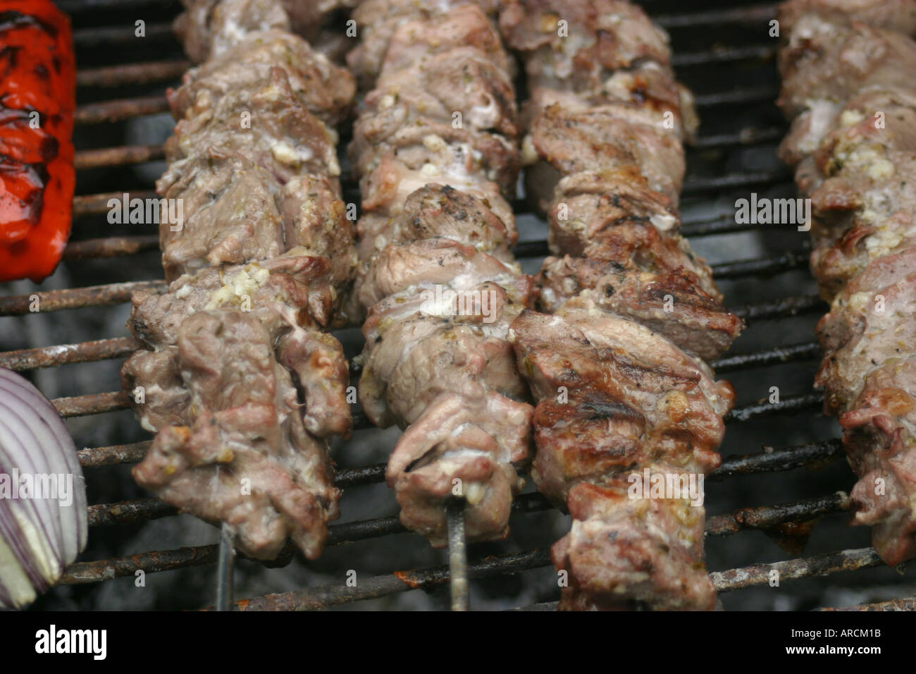 Kebabs bar b q hi-res stock photography and images - Alamy