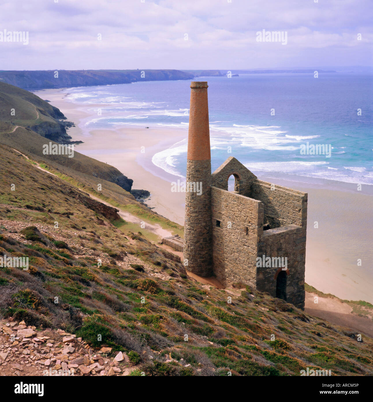 Wheal Coates Mine, St Agnes, Cornwall, England, UK Stock Photo - Alamy