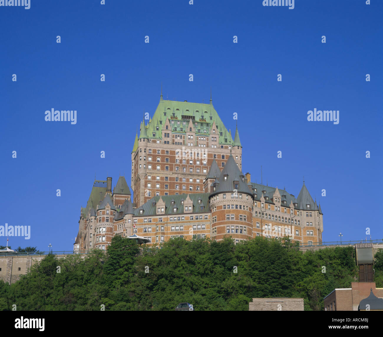 Chateau Frontenac, Quebec City, Quebec, Canada, North America Stock ...