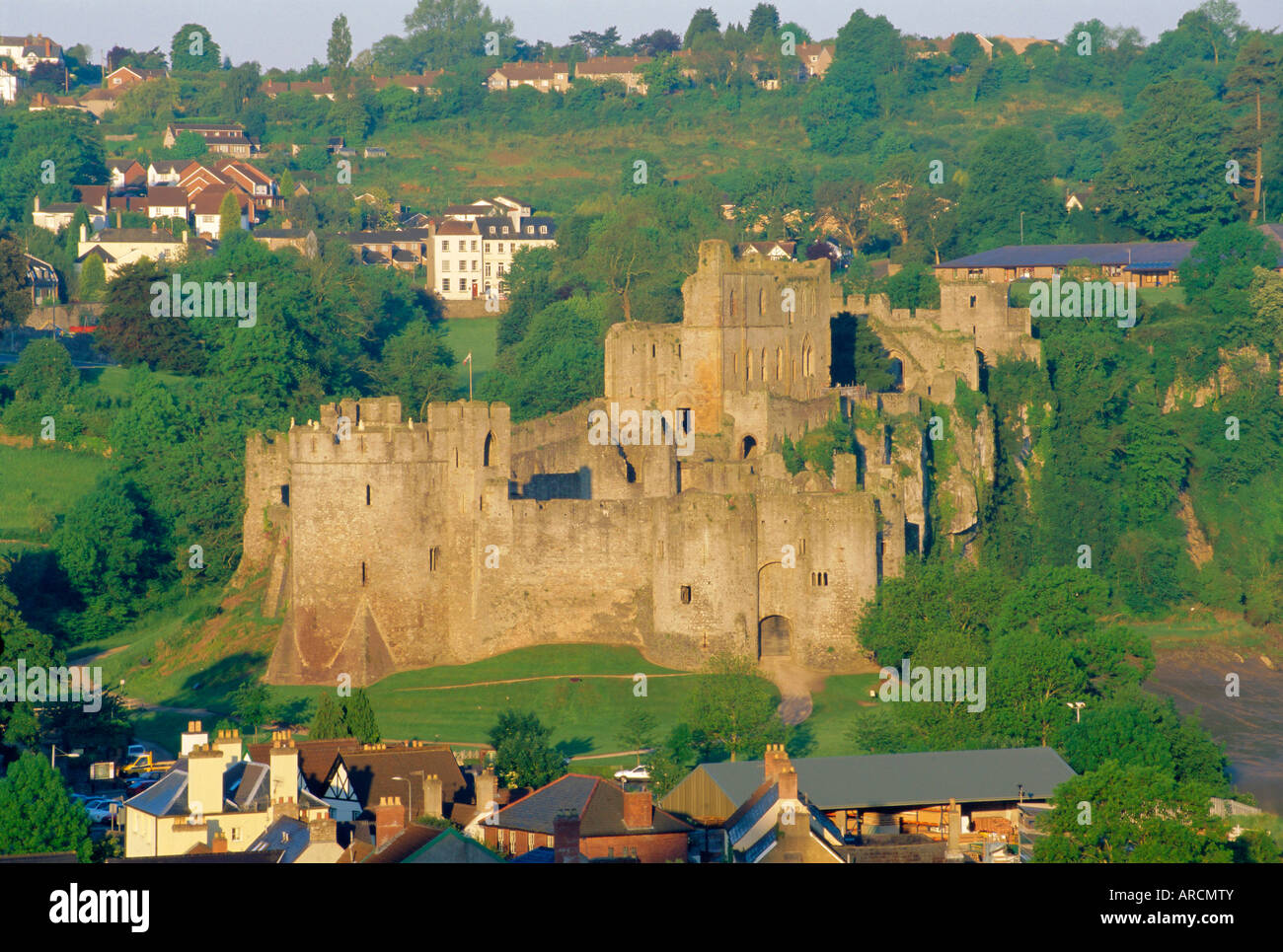 Chepstow castle gwent south wales hi-res stock photography and images ...
