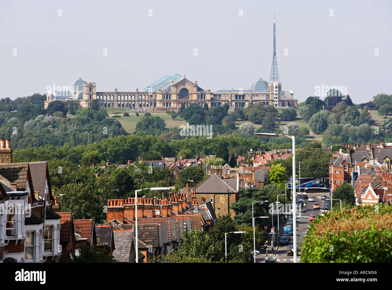 Alexandra Palace, AKA Ally Pally in Haringey, London Stock Photo - Alamy