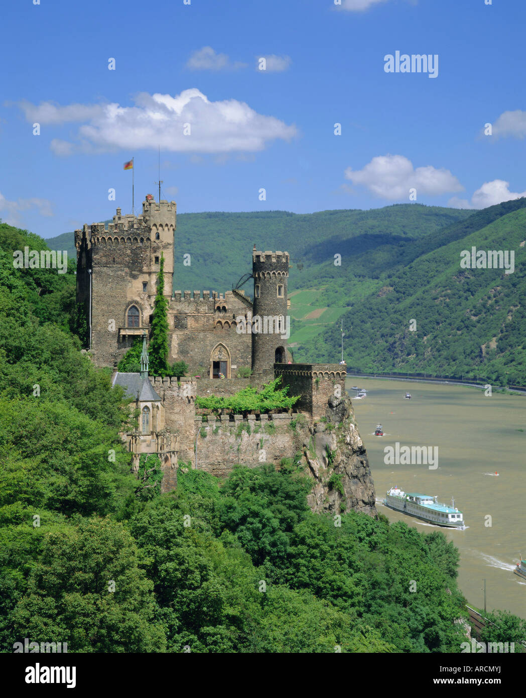 Rheinstein castl hi-res stock photography and images - Alamy