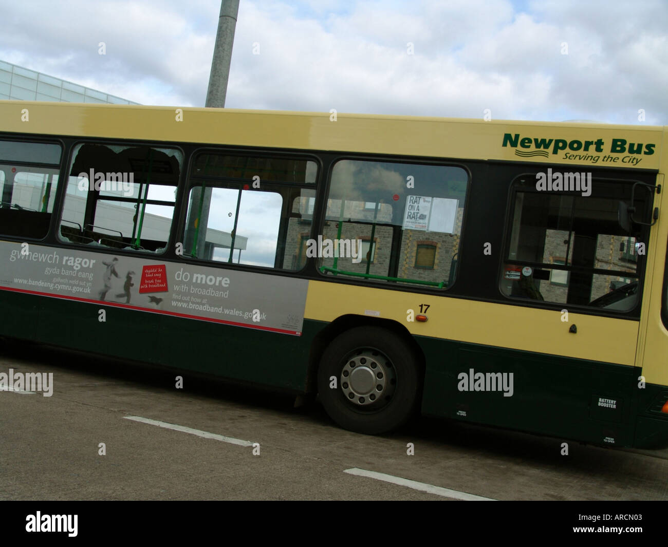 Bus windscreen broken hi-res stock photography and images - Alamy