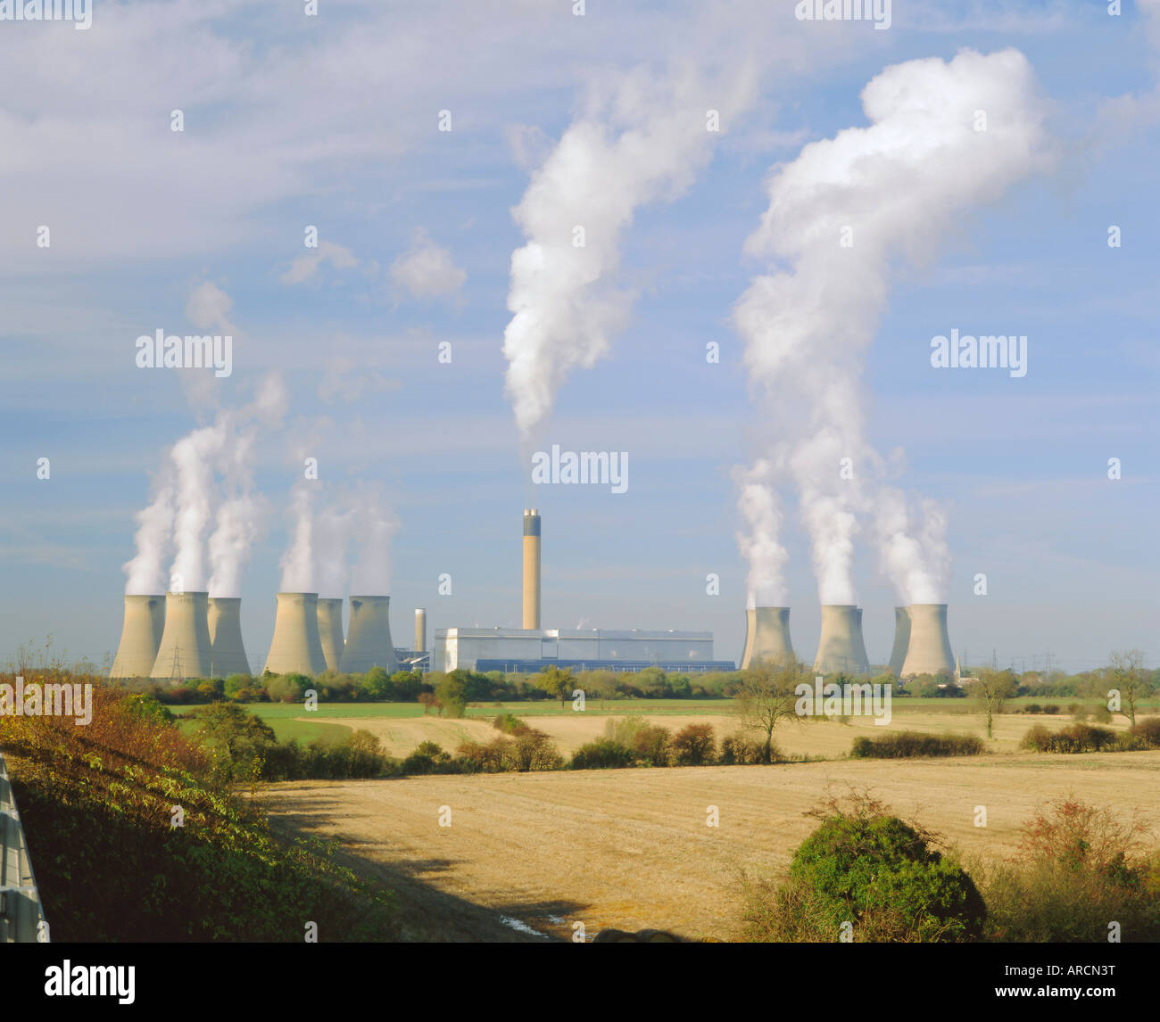 Drax Power Station, North Yorkshire, England, UK Stock Photo - Alamy