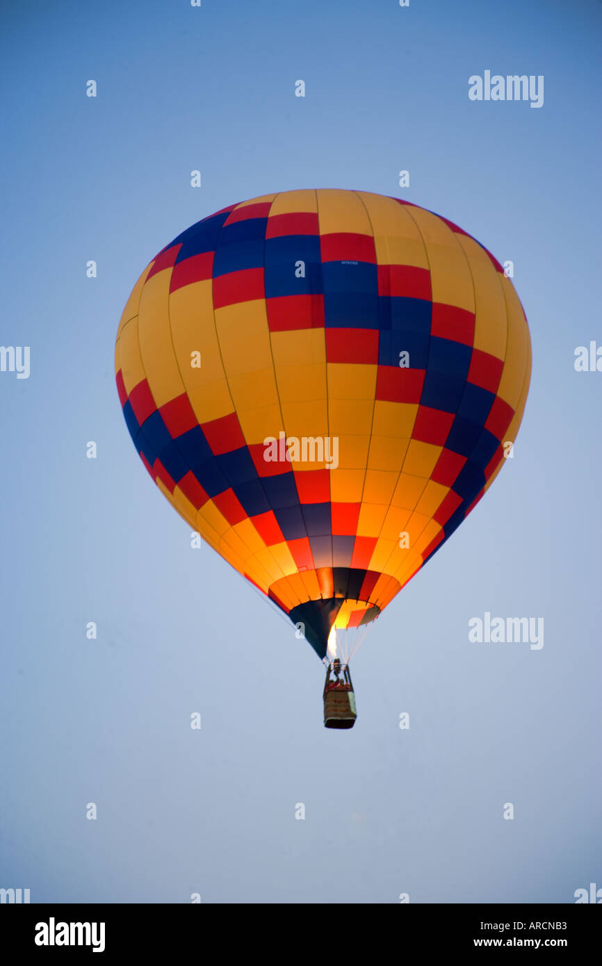 Ascending Balloons at the Balloon Festival Stock Photo - Alamy