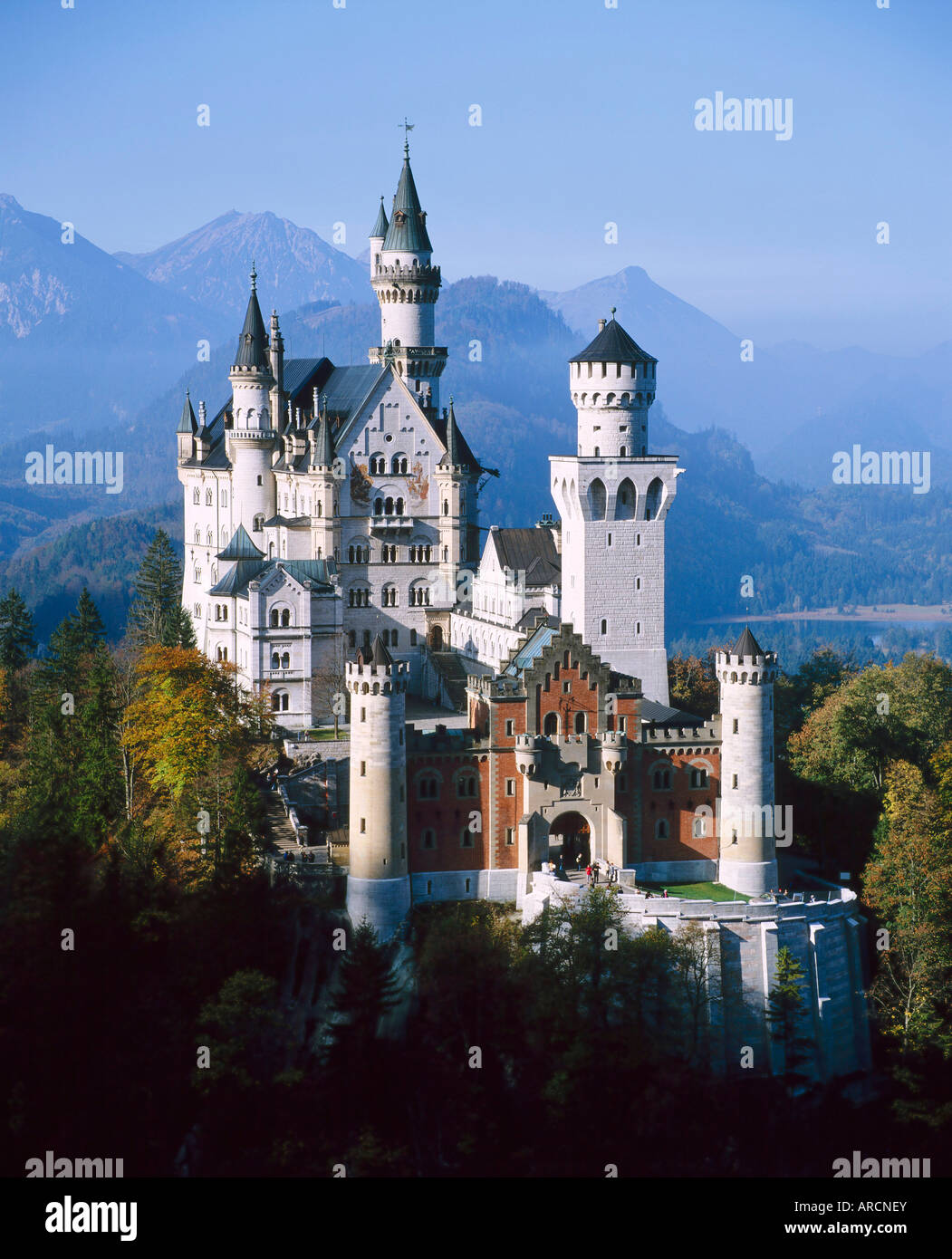 Neuschwanstein Castle, Fussen Bavaria, South Germany Stock Photo - Alamy
