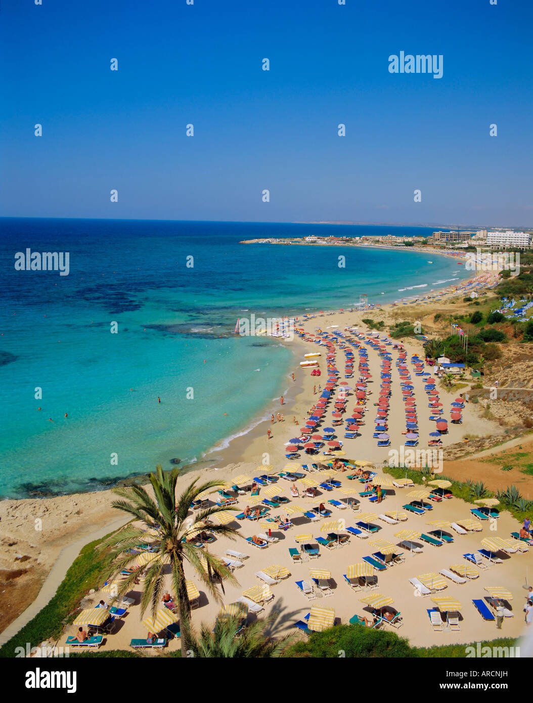 Ayia Napa beach, Cyprus, Europe Stock Photo - Alamy