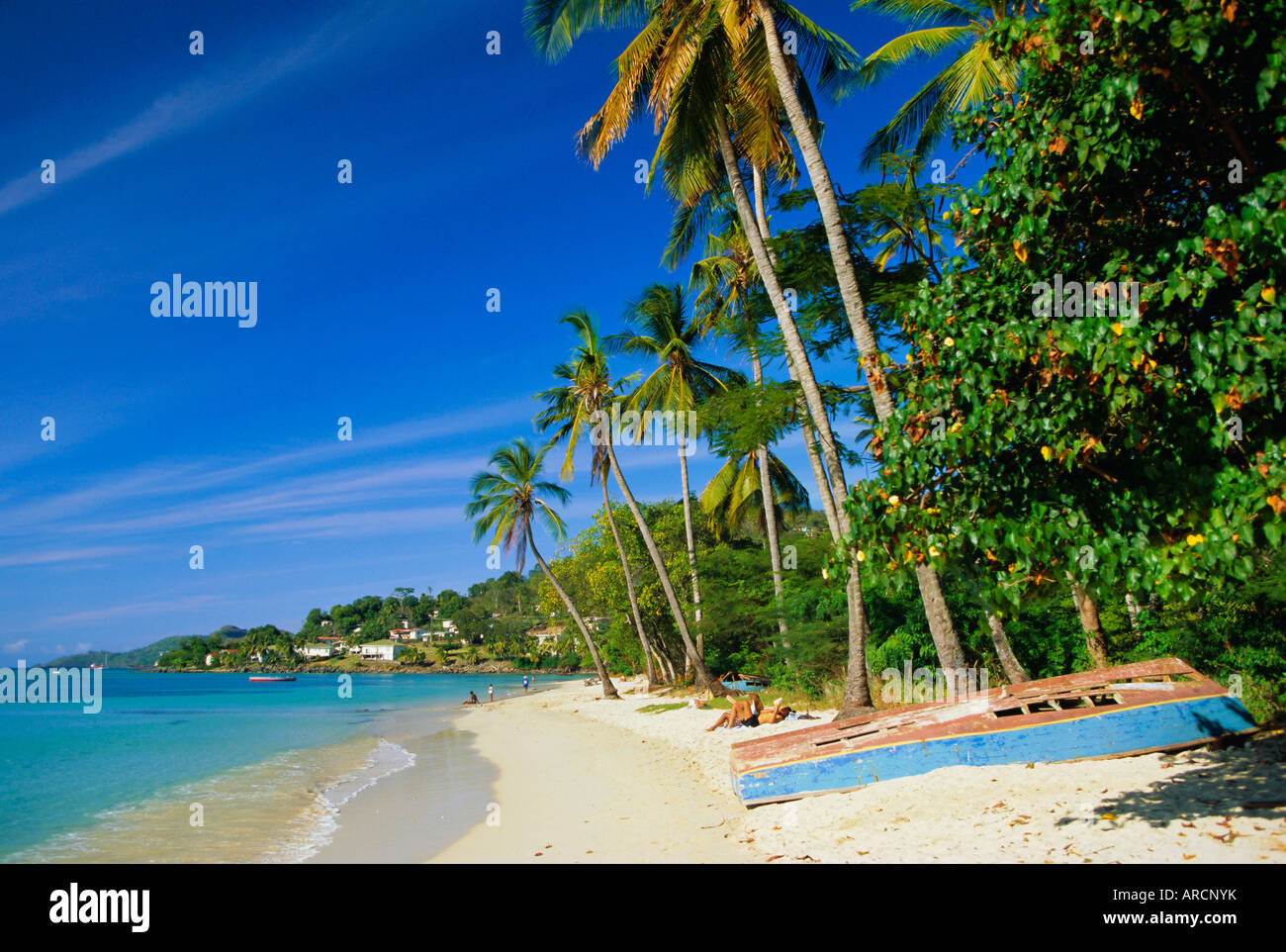 Grand Anse Beach, Grenada, Caribbean, West Indies Stock Photo - Alamy