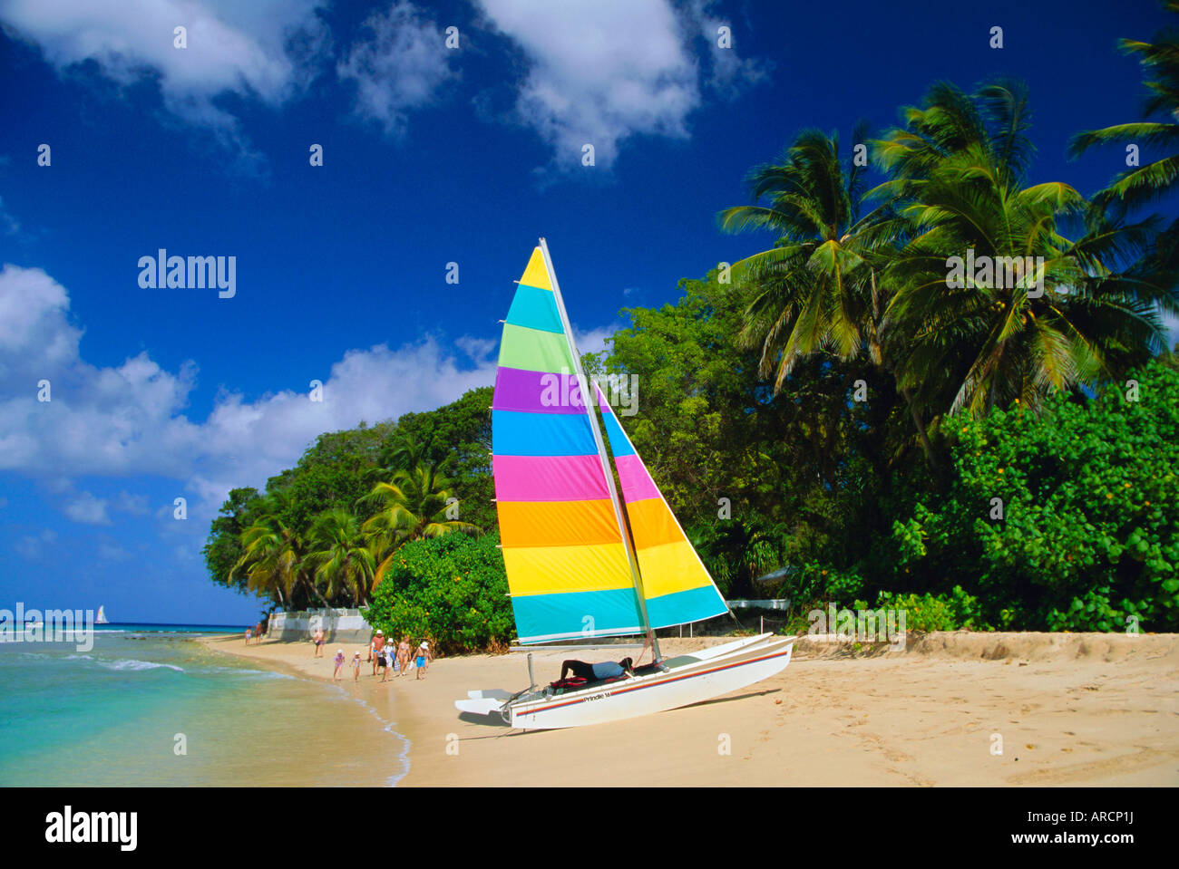 St. James Beach, Barbados, Caribbean, West Indies Stock Photo - Alamy