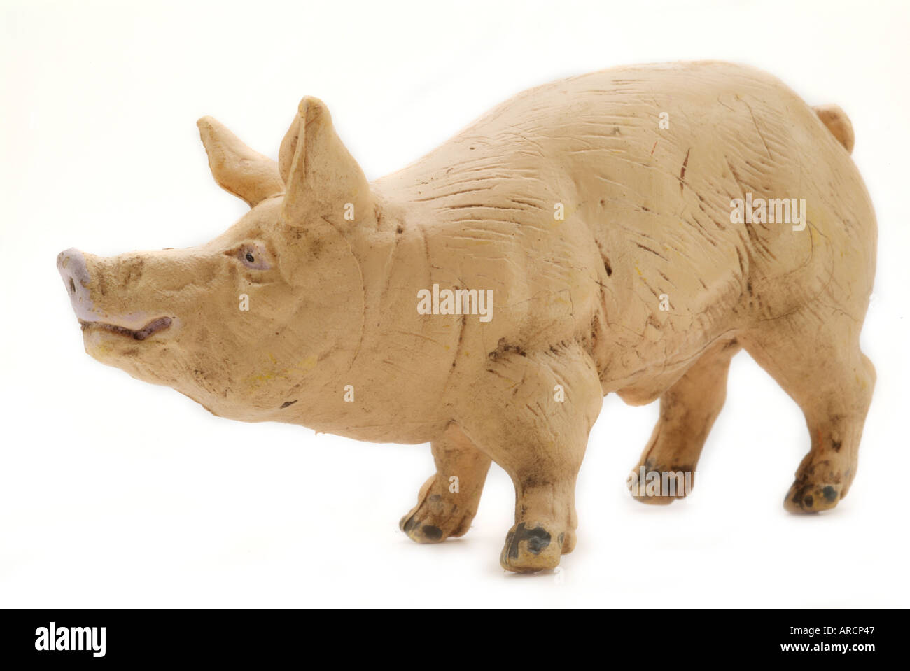 plastic farm zoo animals figure cartoon England UK United Kingdom GB ...