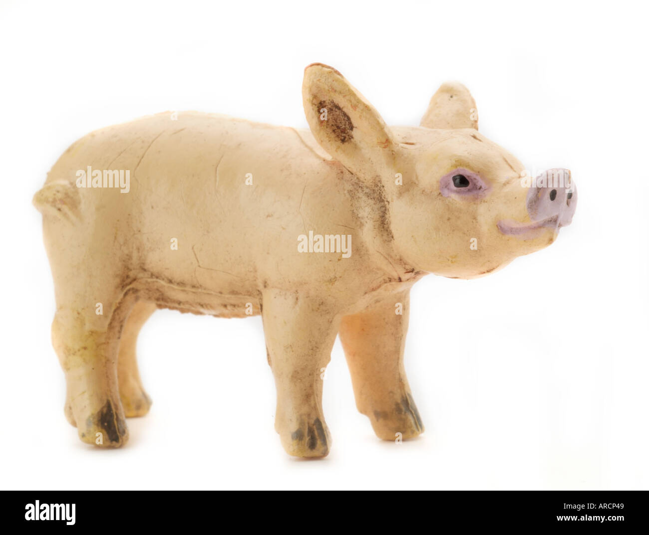 plastic farm zoo animals figure cartoon England UK United Kingdom GB ...