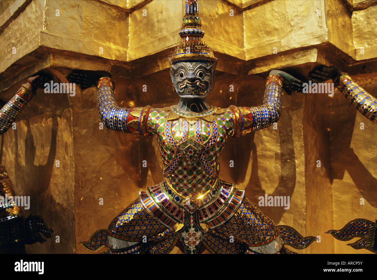 Temple figure, Grand Palace, Bangkok, Thailand, Asia Stock Photo - Alamy