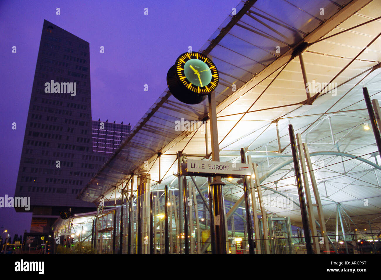 Lille Rail Station, Lille, France, Europe Stock Photo - Alamy