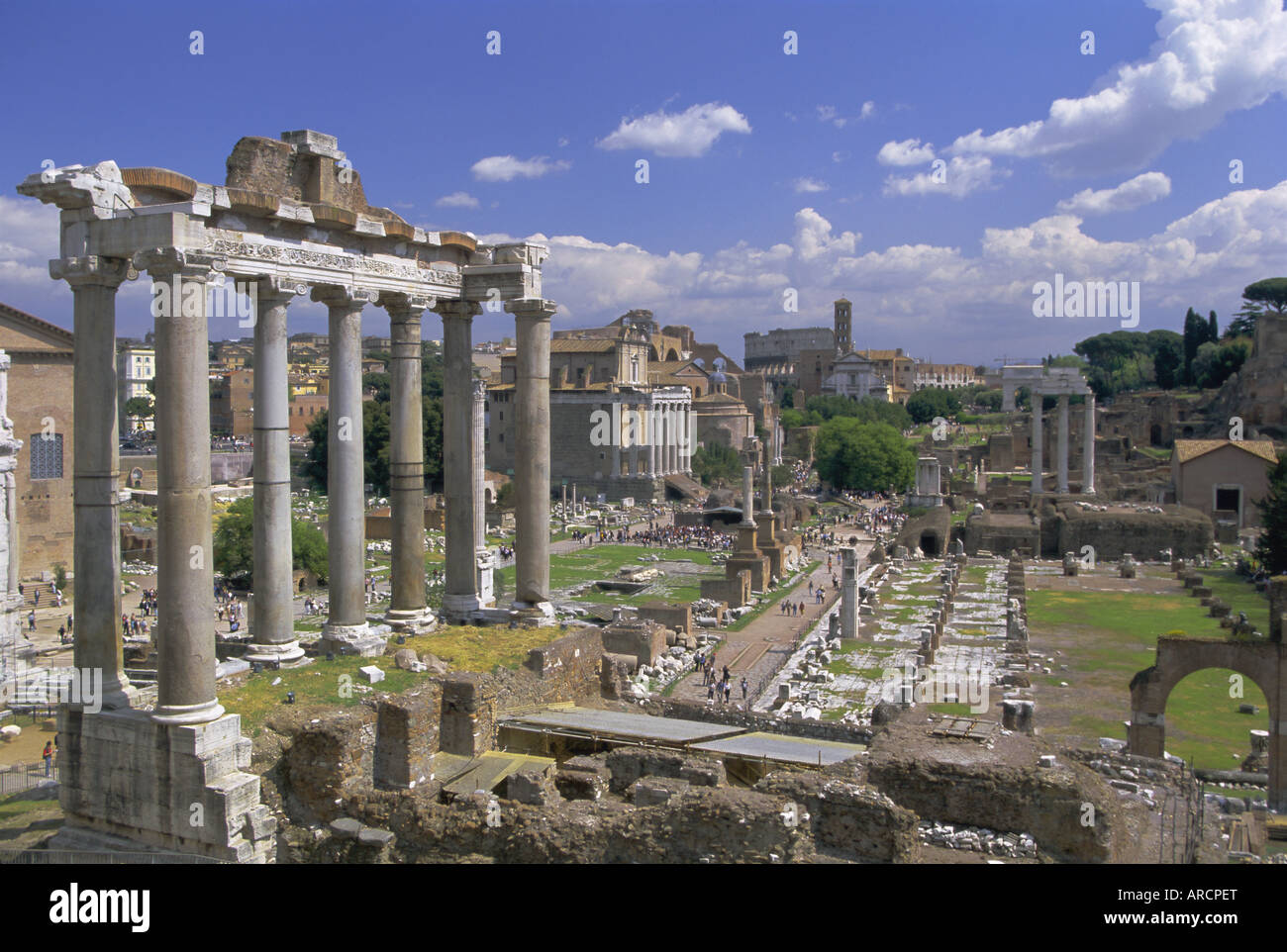 Roman forum hi-res stock photography and images - Alamy