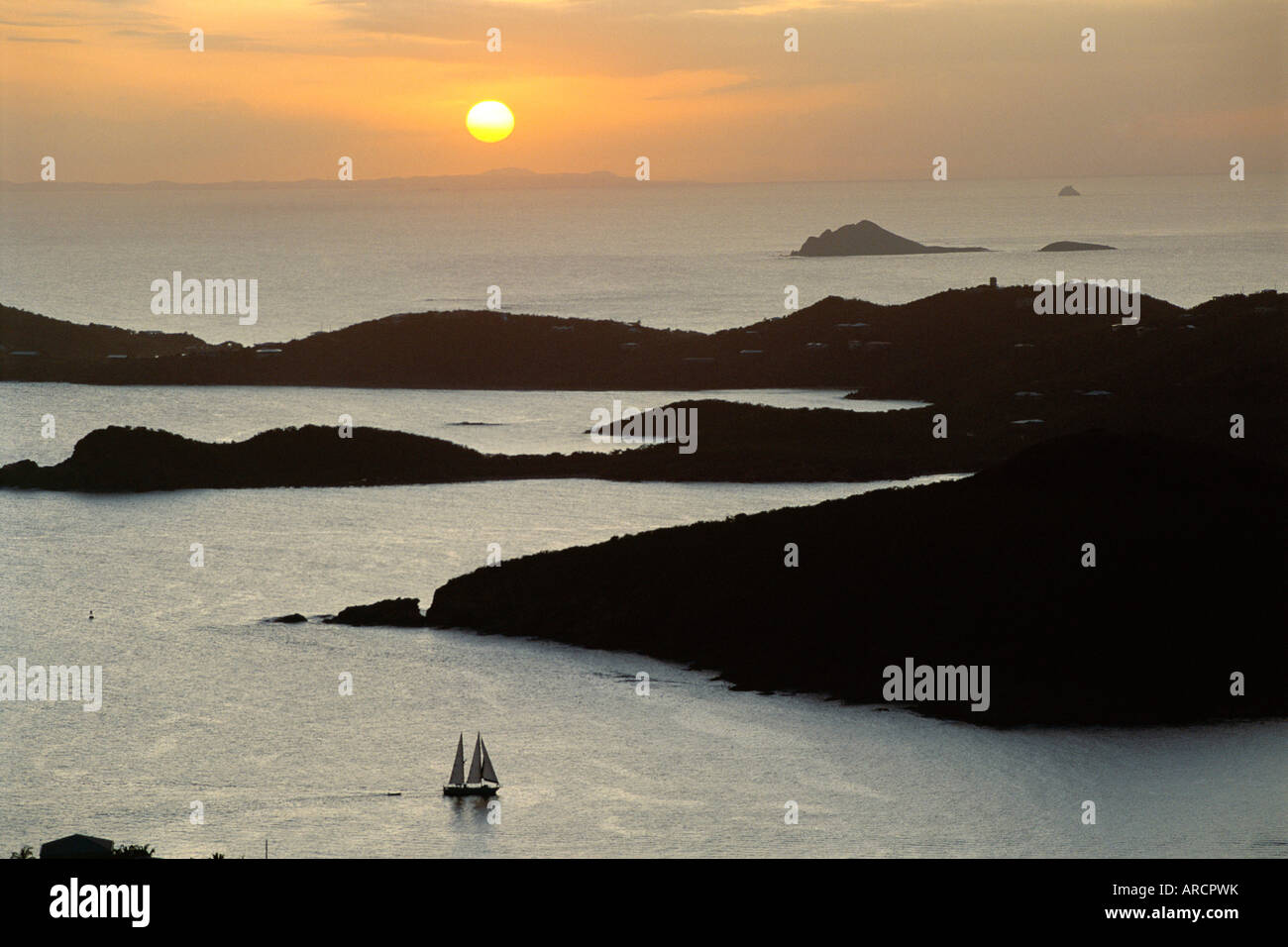 St thomas charlotte amalie waterfront hi-res stock photography and ...