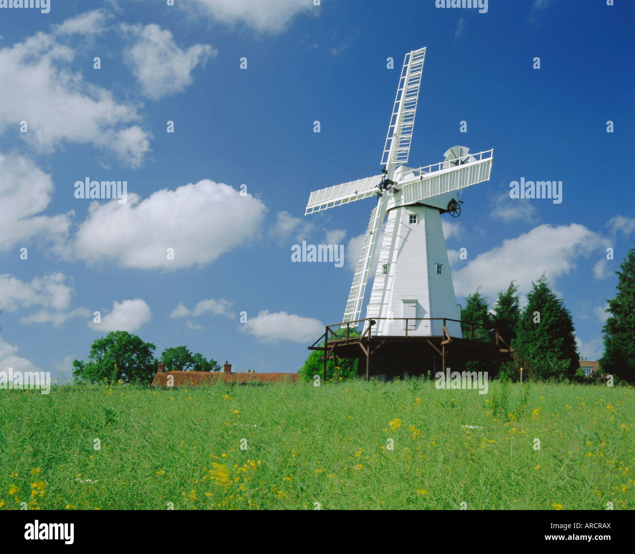 Woodchurch Windmill, Kent, England, UK Stock Photo - Alamy