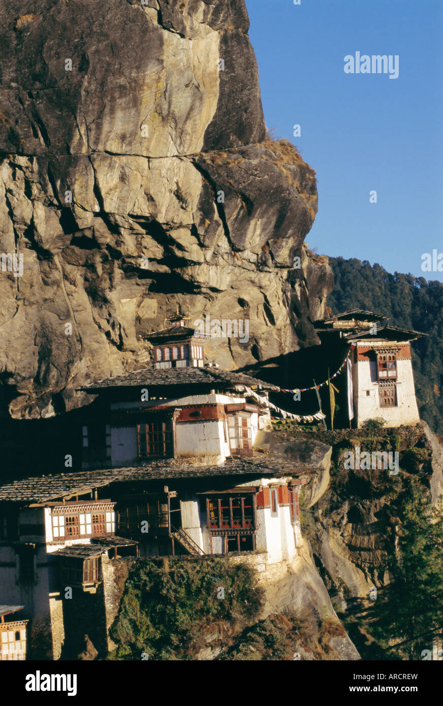 Taktsang Monastery, known as the Tiger's Lair, Paro, Bhutan Stock Photo ...