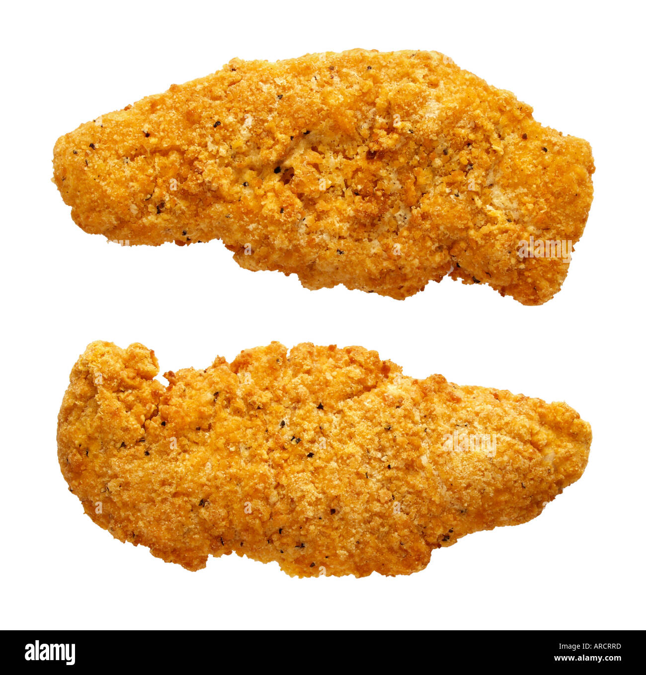 Chicken Fingers Isolated Stock Photo - Alamy