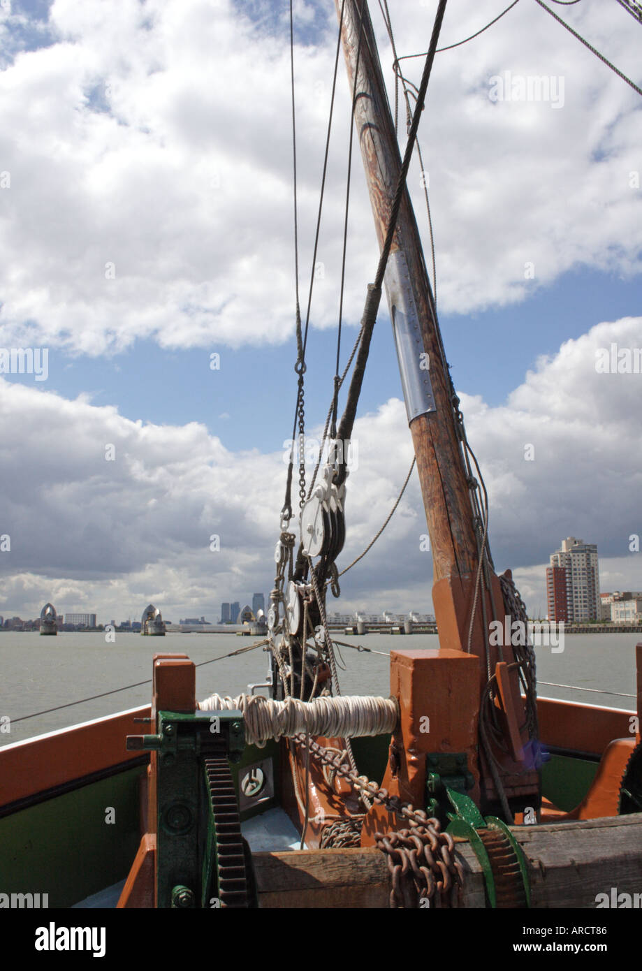 Thames sailing barge hydrogen hi-res stock photography and images - Alamy