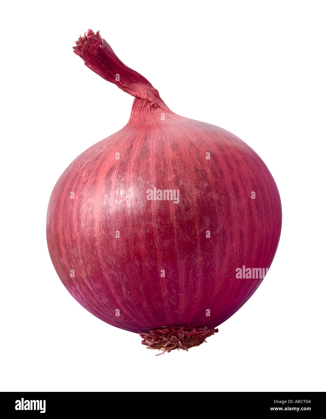 Red Onion Isolated Stock Photo - Alamy