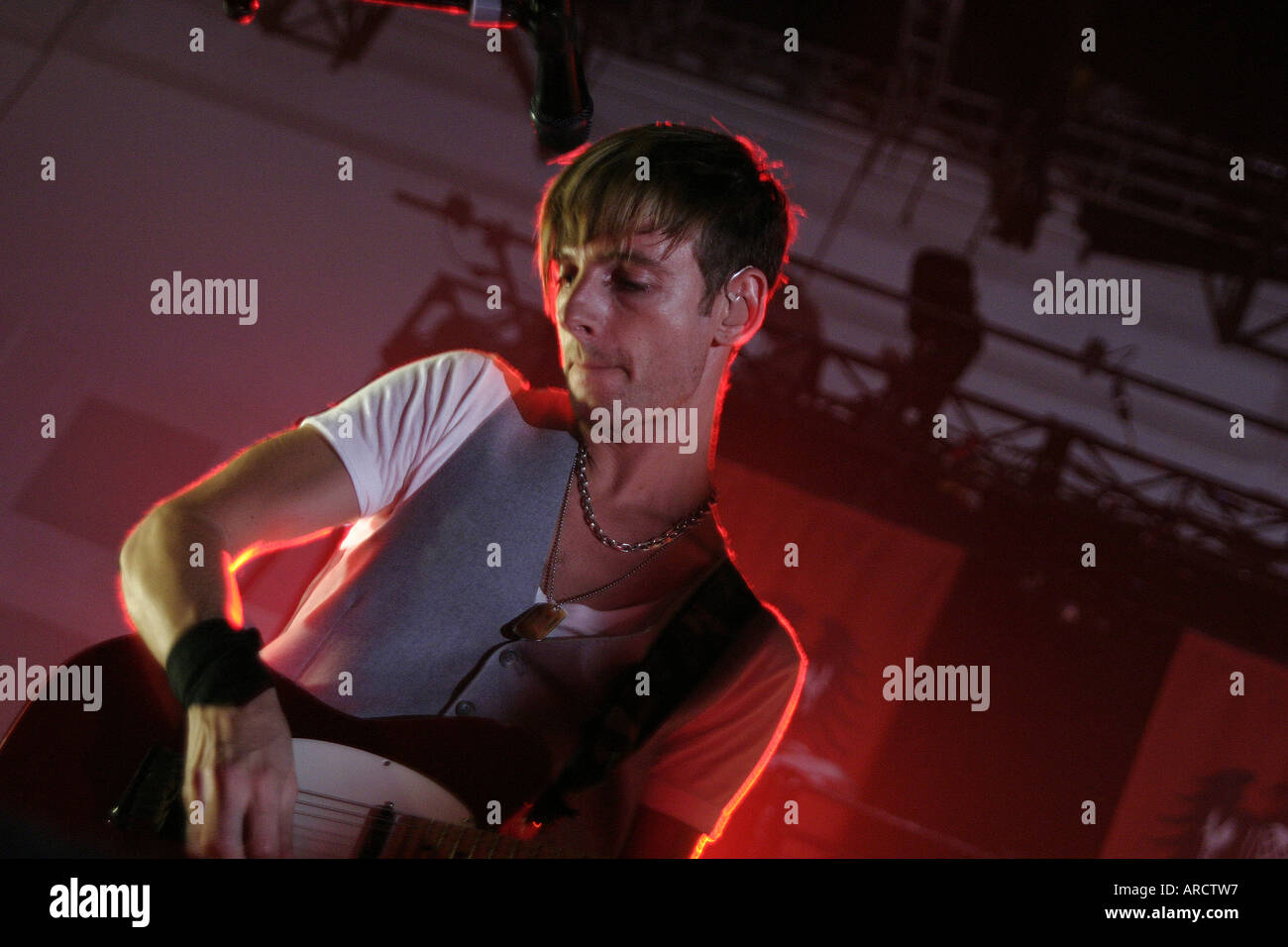 Lost Prophets Performing Cardiff International Arena South Wales UK ...