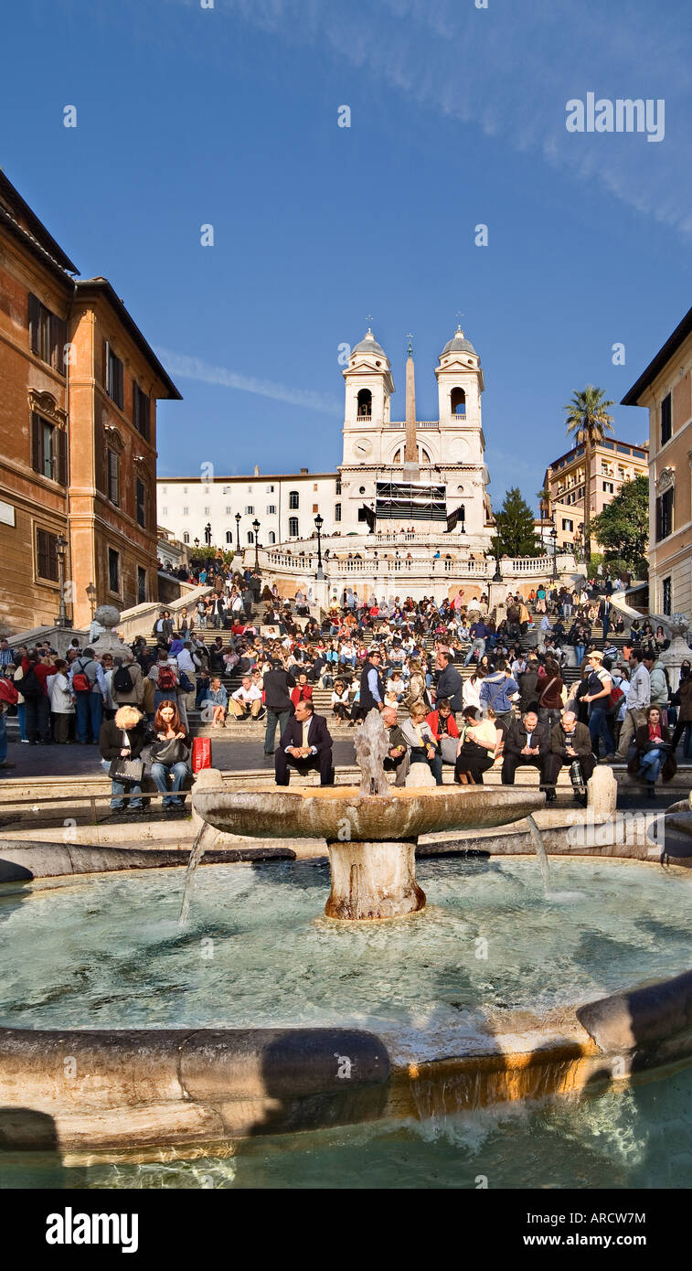 Piazza di Spagna (Spain Square), Roma, Italy Stock Photo - Alamy