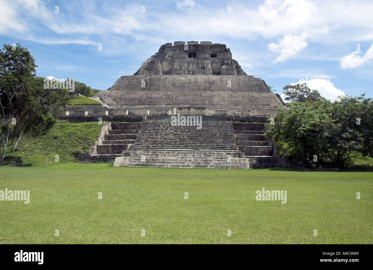 Xunantunich Mayan Ruin Belize Stock Photo - Alamy