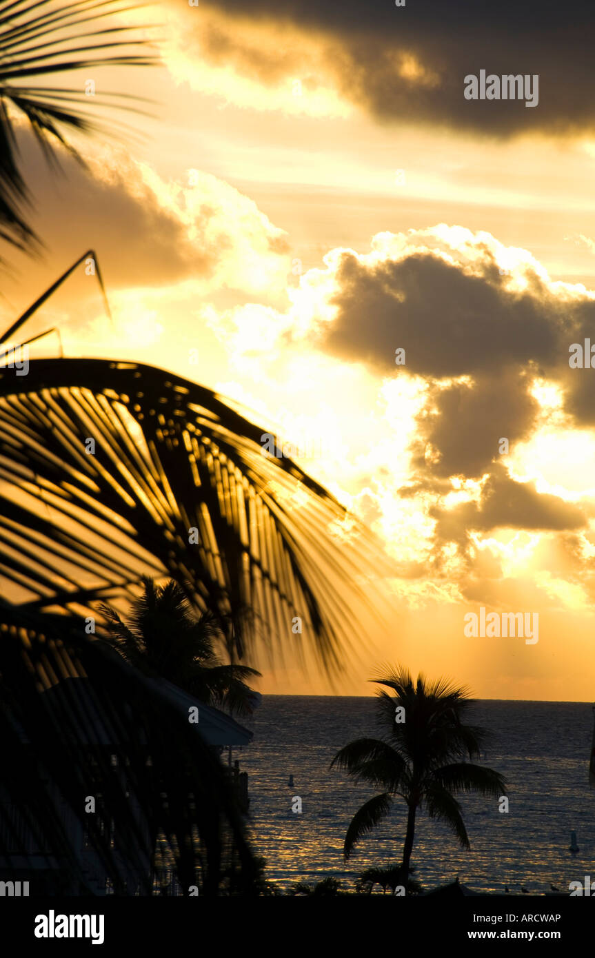Sunset, Key West, Florida, United States of America, North America ...